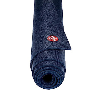 Manduka PRO Lite Long & Wide Yoga Mat - Lightweight For Women and Men, Non Slip, Cushion for Joint Support and Stability, 4.7mm Thick, 79in x 30in (200cm x 132cm), Midnight Blue