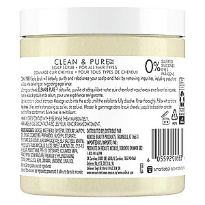 Nexxus Sulfate-Free Scalp Scrub Hair Treatment Exfoliating and Nourishing Detox Hair Care 11.25 oz