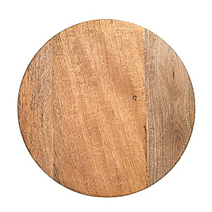 Heritage Lace Artisan Wood 16" Footed Charcuterie Board, Natural, 40 (FH-042)