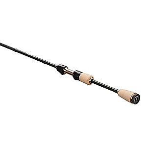13 FISHING - Omen Panfish/Trout - 7'0" L Spinning Rod - OPTS7L, Green/Gold