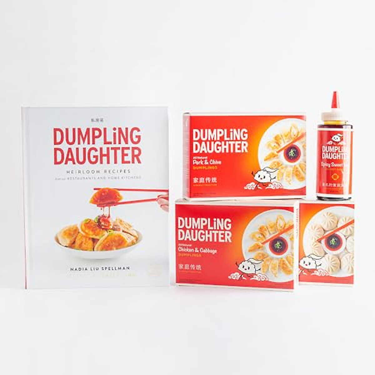 Dumpling Daughter - Spicy Sweet Soy Sauce (8 oz) - Brown Sugar Sweetened Soy Sauce Balanced with Spicy Chili Oil - The Most Versatile Soy Sauce