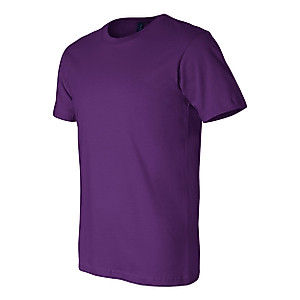 Bella Canvas Unisex Jersey Short Sleeve Tee, Team Purple, Large
