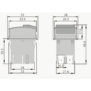 HQRP On Off Power Switch Compatible with Husky, Greenworks, Home Depot, Craftsman, Power Washer, Simpson, Black Max, Briggs & Stratton Pressure Washer KEDU HY52, FAIP H120