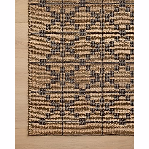 Loloi Chris Loves Julia x Judy Natural/Graphite 5'-0" x 7'-6" Area Rug