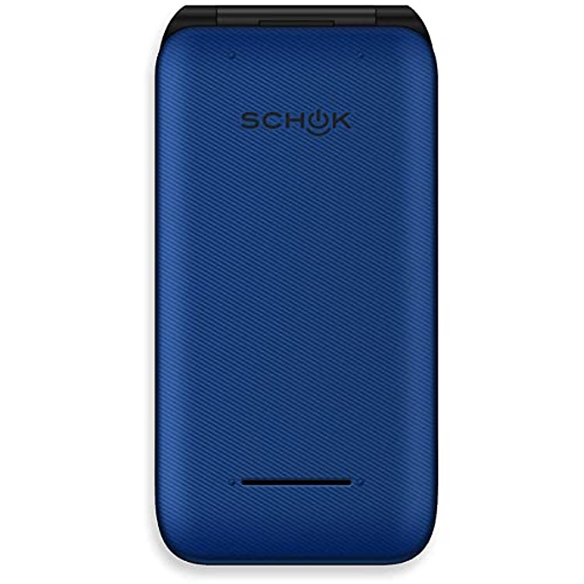 Schok Classic Flip Unlocked GSM/Verizon Phone - (Exchangeable Covers: Blue/Red)