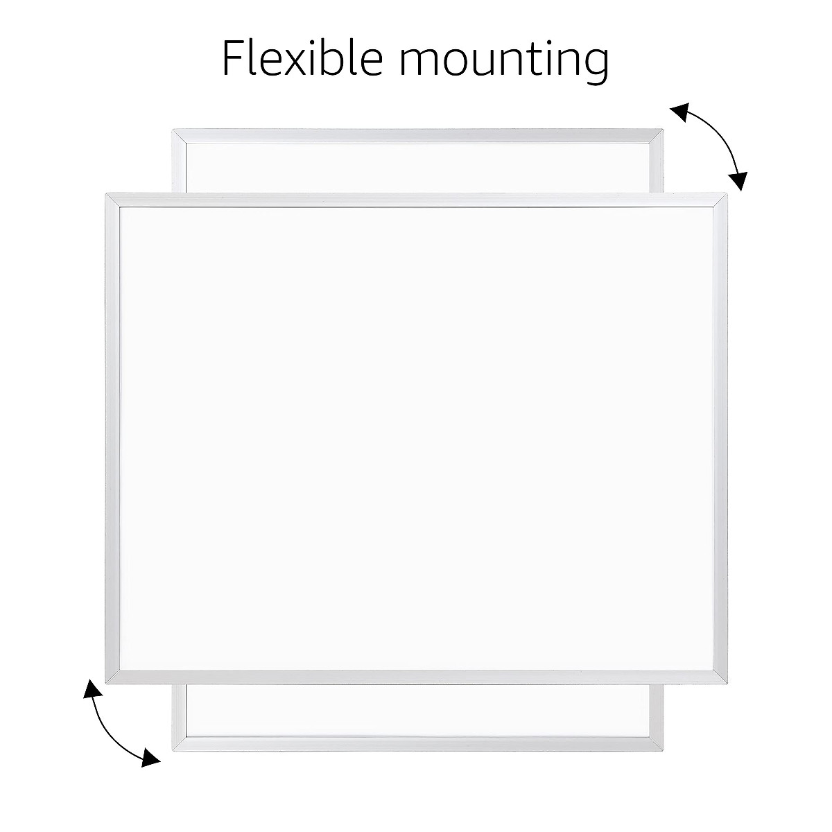Amazon Basics Small Dry Erase Whiteboard, Magnetic White Board with Marker and Magnets - 11 x 14 Inches, Aluminum Frame