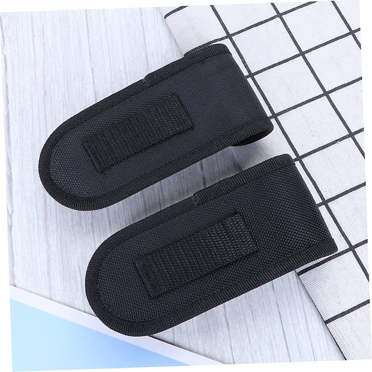 6 pcs Portable Pockets Knifes Pouch,Carry Nylon Sheaths for Folding Knives,Knifes Holders,Folding Pockets Knifes Organizer Pouch,Mini Holsters Holder,Folding Organizer Pouch,Storage Case