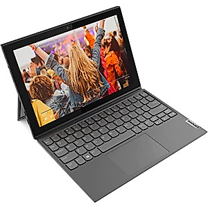 2022 Newest Lenovo Tablet Duet 3i | 10.3 inch FHD Touchscreen | Intel Celeron N4020 | 4G Memory | 64GB eMMC | Windows 11 S | Keyboard Included, Gray