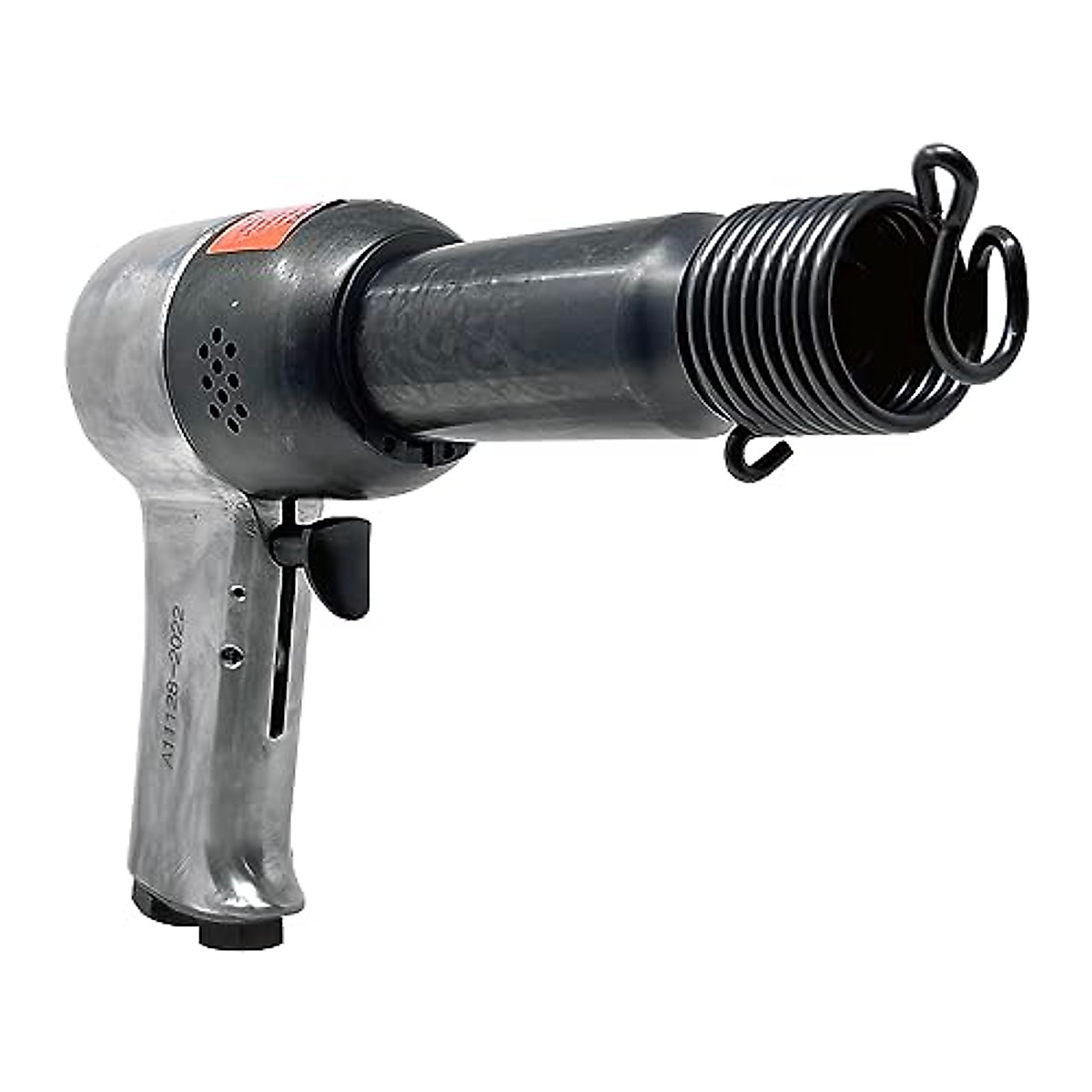 Chicago Pneumatic CP717 - Air Hammer, Welding Equipment Tool, Construction, Heavy Duty, 0.498 Inch (12.7mm), Round Shank, Stroke 2.68 in / 68 mm, Bore Diameter 0.75 in / 19 mm - 1800 Blow Per Minute