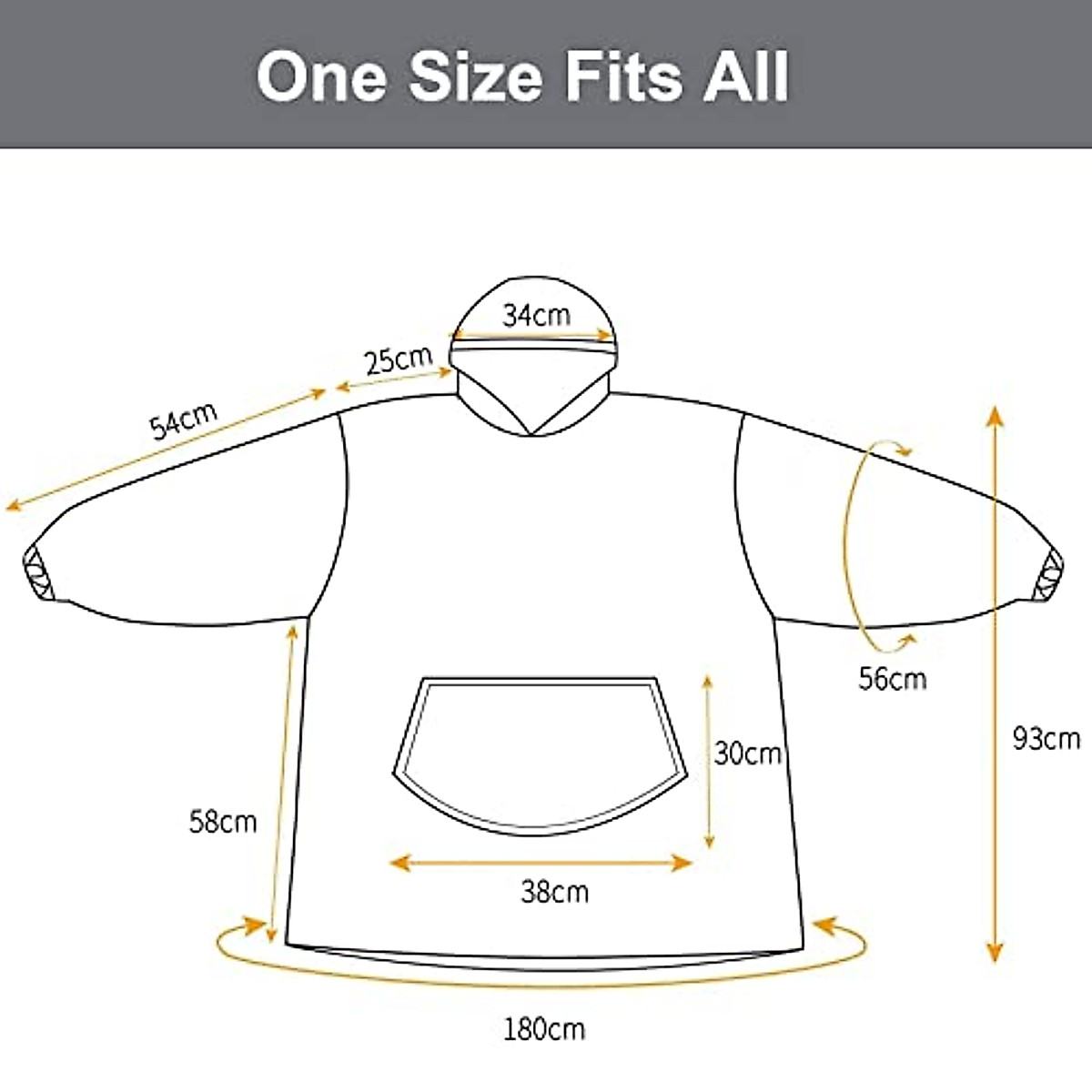 Viviland Oversized Hoodie Fuzzy Blanket Sweatshirt,Super Soft Warm Comfortable Giant Pullover with Large Front Pocket, Gifts for Women Men, Cheetah Print Beige