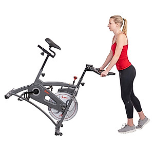Sunny Health & Fitness Endurance Indoor Cycling Exercise Bike with Magnetic Resistance and Optional Exclusive SunnyFit® App and Smart Bluetooth Connectivity