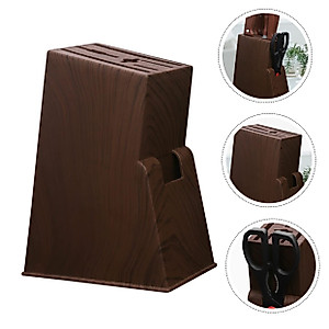 HONMEET 1pc Knife Holder Utensils Utensil Holder Drawer Desktop Drawer Plastic Storage Rack Sharpening Holder Cutlery Block Holder Kitchenware Storage Rack Household Cutter Rack Shelf