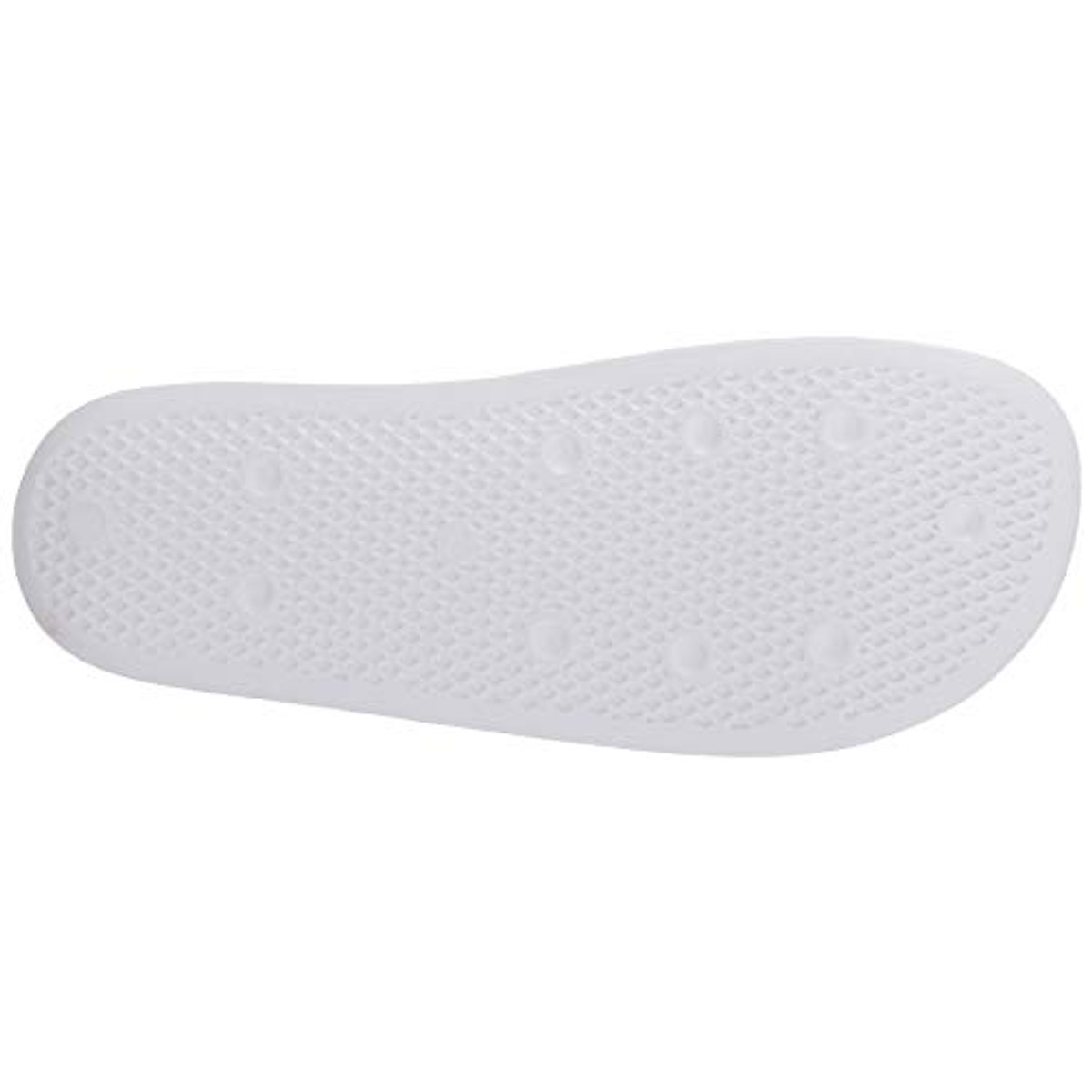 adidas Originals Men's Adilette Lite Slide, White/Core Black/White, 11