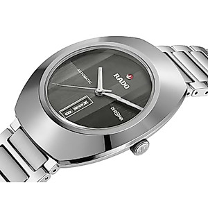 Rado DiaStar Original Grey Dial with Date Display, Ceramos Bezel and Swiss Automatic Movement