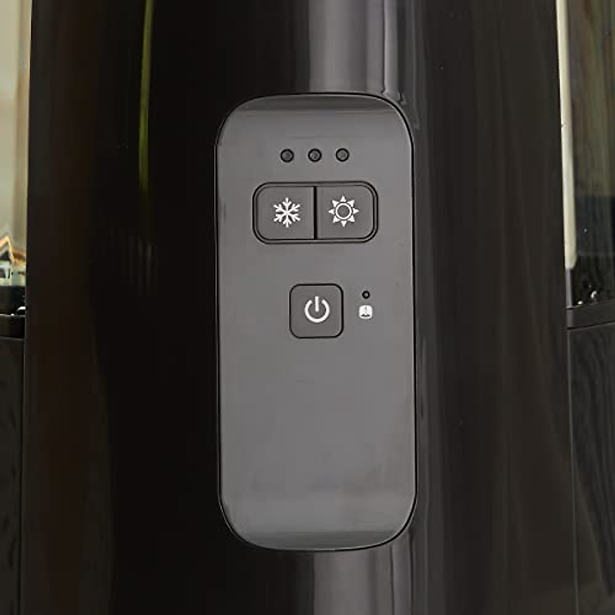 Honeywell Dual Comfort Cool + Warm Mist humidifier. Humidifier for Bedroom, Office, Living Room and Home. Provides Temporary Relief from Dry air discomforts - Black, HWC775B