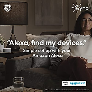 C by GE On/Off Smart Plug with Smart Bridge, Alexa + Google Home Compatible, Bluetooth/Wi-Fi Enabled Smart Outlet for Smart Homes, White, 1-Pack (Packaging May Vary)