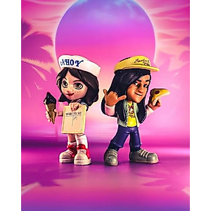 YuMe Official Netflix Stranger Things Surprise Upside Down Capsules Vintage Blind Box Action Figure 80's Collectible Gifts for Collectors Toys Merchandise (2Pk)