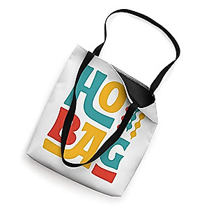Ho Bag Tote Funny Canvas Overnight Bag Retro Lettering Tote Bag