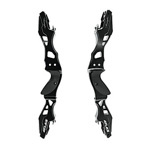 Farmington Archery 19" Atlas T6 Aluminum Machined CNC ILF Riser/Right Hand/Matte Black