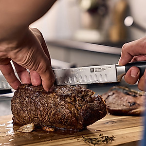 Zwilling J.A. Henckels Twin Four Star 10-Inch High-Carbon Stainless-Steel Granton Roast Beef Slicer