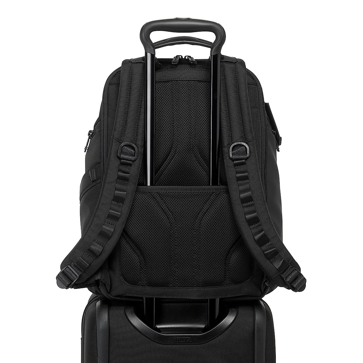 TUMI Men's Search Backpack, Black, One Size