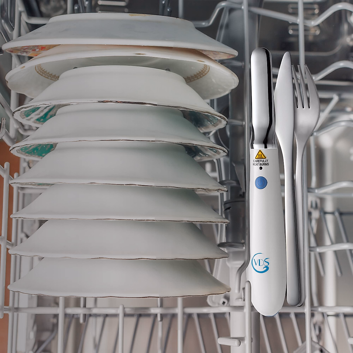 ANSIBLE Electric Heating Butter Spreader, Rechargeable Butter Knife, Stainless Steel Blade, Can Quickly Melt Butter, Cheese, Jam, Ice Cream