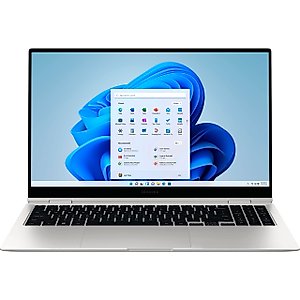 SAMSUNG Galaxy Book2 Pro 360 15.6” Intel 12th Gen Core i7 (Renewed) (512GB, Silver)