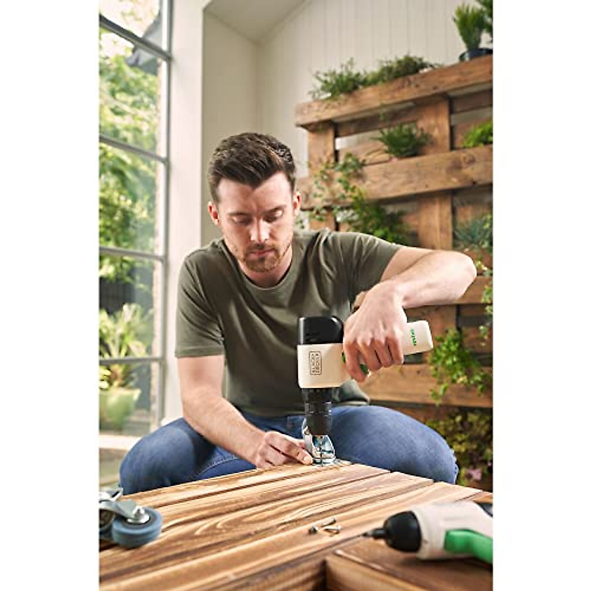 BLACK+DECKER reviva 12V Cordless Drill, 230 lb Torque, Made from Recyled Material (REVCDD12C)