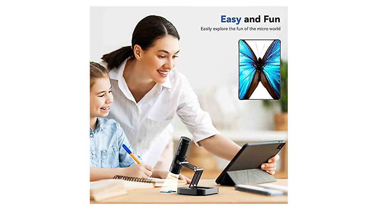 TOMLOV DM1S Wireless Digital Microscope - Easy 1000X HD View