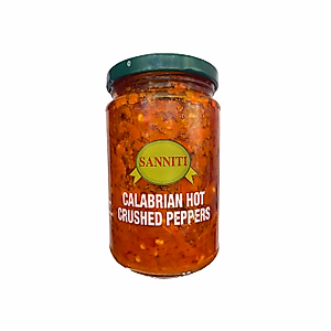 Sanniti Crushed Italian Calabrian Chili Peppers, 10 ounce