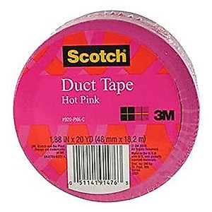 Scotch Duct Tape, Pink, 1.88-Inch by 20-Yard