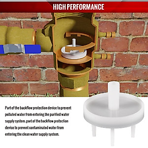Bzsunway 905-052 765 Check Valve Assembly Febco 765 Repair Kit Replacement for Febco Model 765-1"&1-1/4" Pressure Vacuum Breakers, White