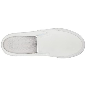 Lugz Women's Clipper Mule Classic Slip-on Fashion Sneaker, White, 9