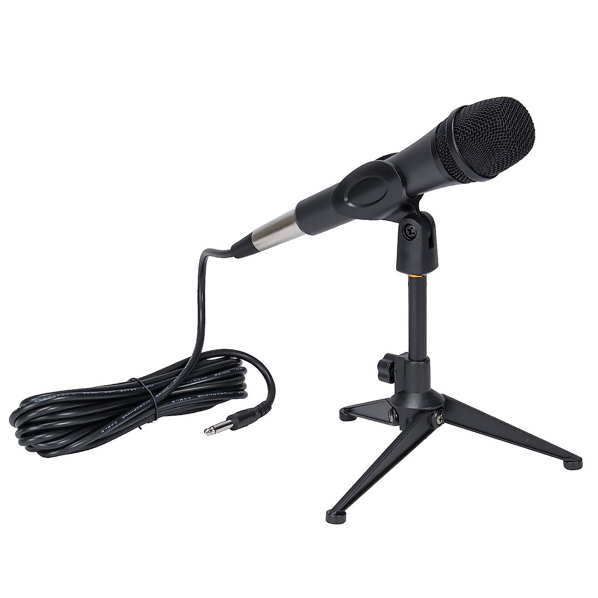 Bearstar Universal Desktop Microphone Stand Adjustable MIC Tabletop Stand with Microphone Clip Such as Sm57 Sm58 Sm86 Sm87