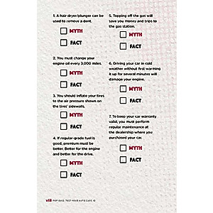 Girls Auto Clinic Glove Box Guide