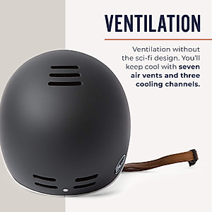 Thousand Heritage Collection, Adult Bike Helmet, CE Safety Certified, Carbon Black, Large