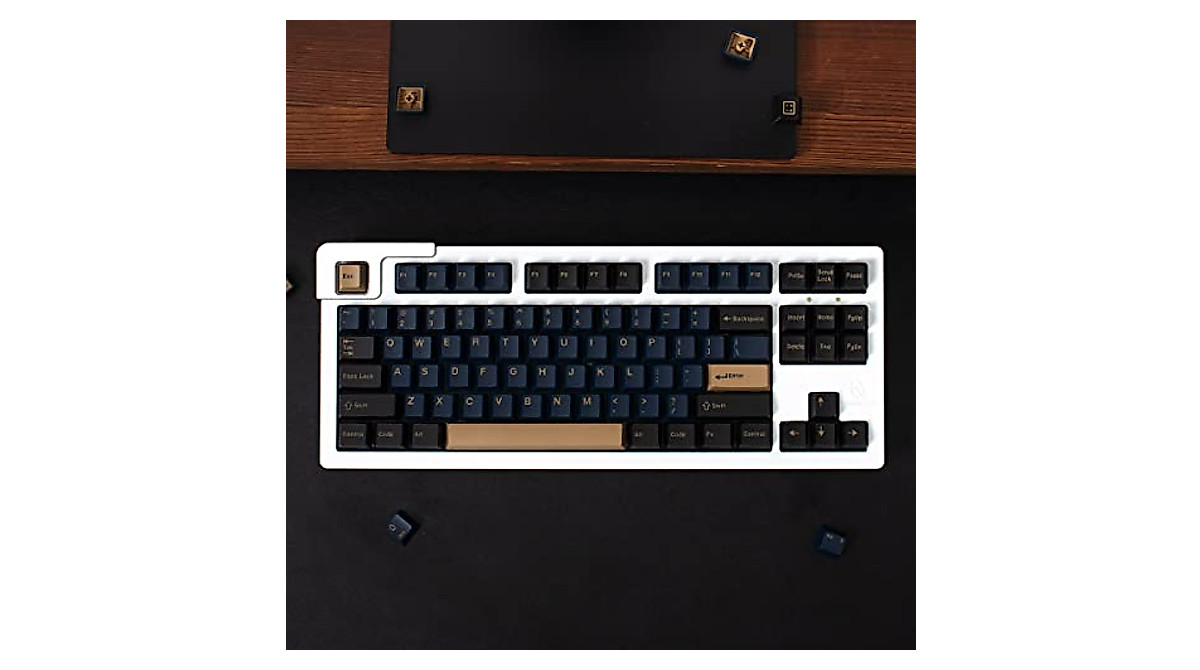 Blue Samurai Keycaps for Mechanical Keyboards