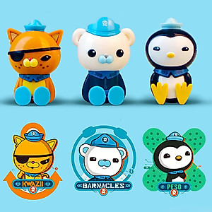 Crasoldiers Kwazii Toy Oct GUP-B Pull Back Vehicle Rescue Ship Octopod Castle Barnacles kwazii Shellington Tweak Dashi Peso Children's Gifts (with Gift Box)