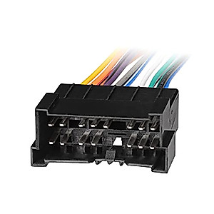 Bingfu Wiring Harness for Select 99-08 Hyundai Kia Vehicles Aftermarket Car Stereo Radio Wire Harnesses XC12