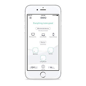 Amazon eero Pro mesh WiFi router, 3 pack