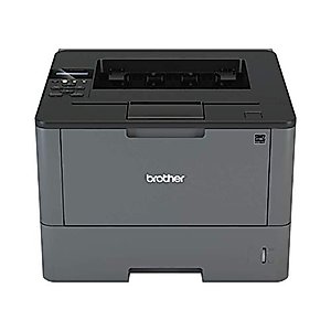 Brother Monochrome Laser Printer, HL-L5100DN, Duplex Two-Sided Printing, Ethernet Network Interface, Mobile Printing, Amazon Dash Replenishment Enabled (Renewed)
