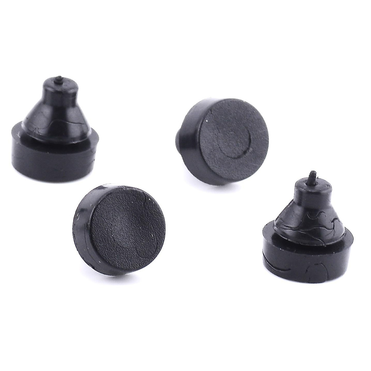 Generic Rubber Feet for American Woman Crock Pot Push In Black Silicone 4 Per Pack, KF-TNF8 Bumper