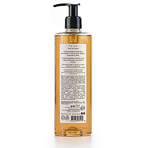 Prija Fortifying and Strengthening Shampoo with Eruca Sativa (12.84 fl oz) - For all Hair Types - Vegan Friendly - Dermatologically Tested - Made with 100% Recycled Bottle