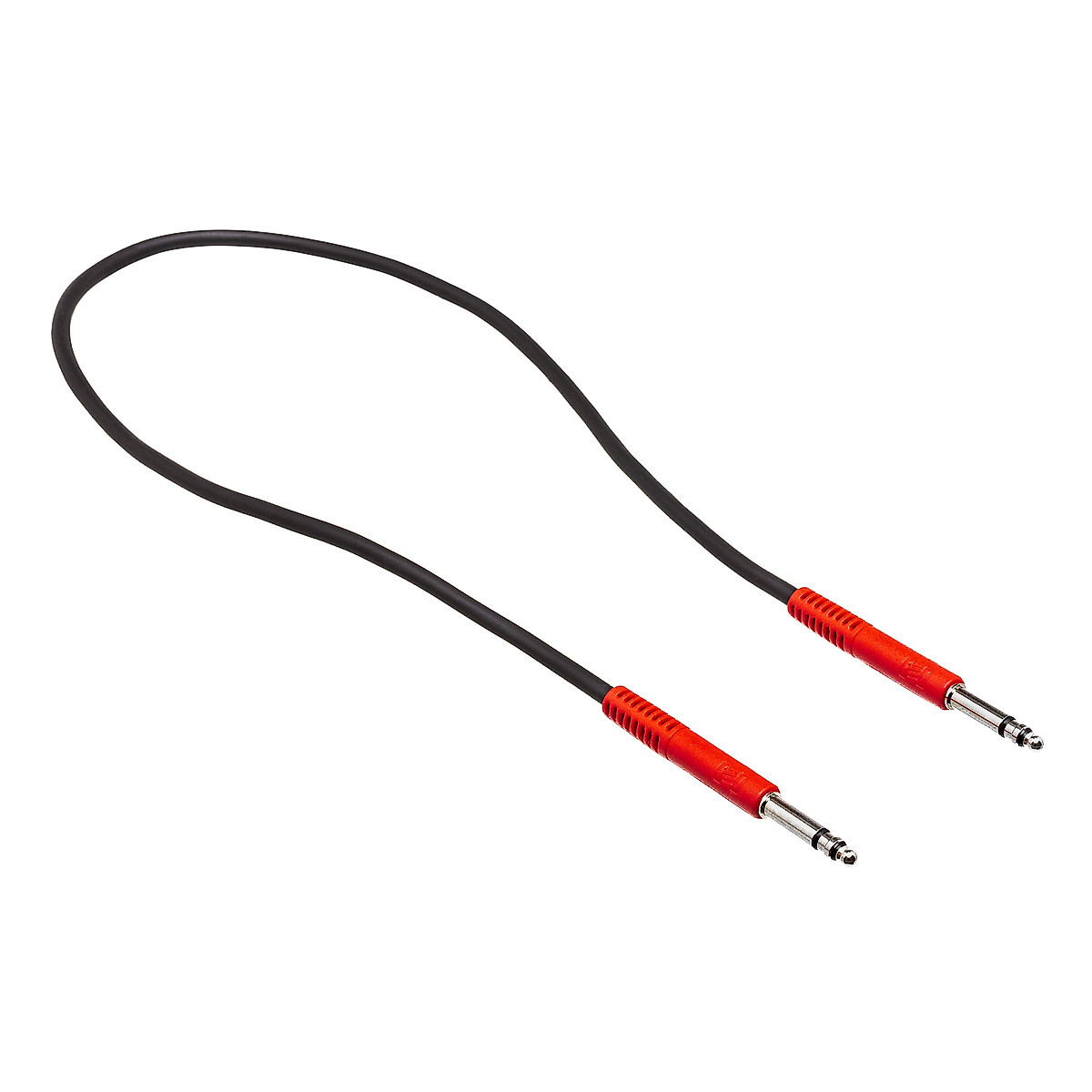 Hosa TTS-845 Balanced Patch Cables, TT TRS to Same, 1.5 ft