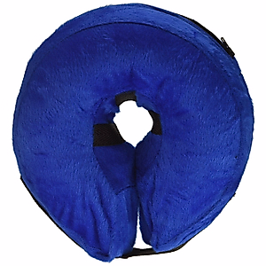 KONG - Cloud Collar - Plush, Inflatable E-Collar - for Injuries, Rashes and Post Surgery Recovery - for Small Dogs/Cats