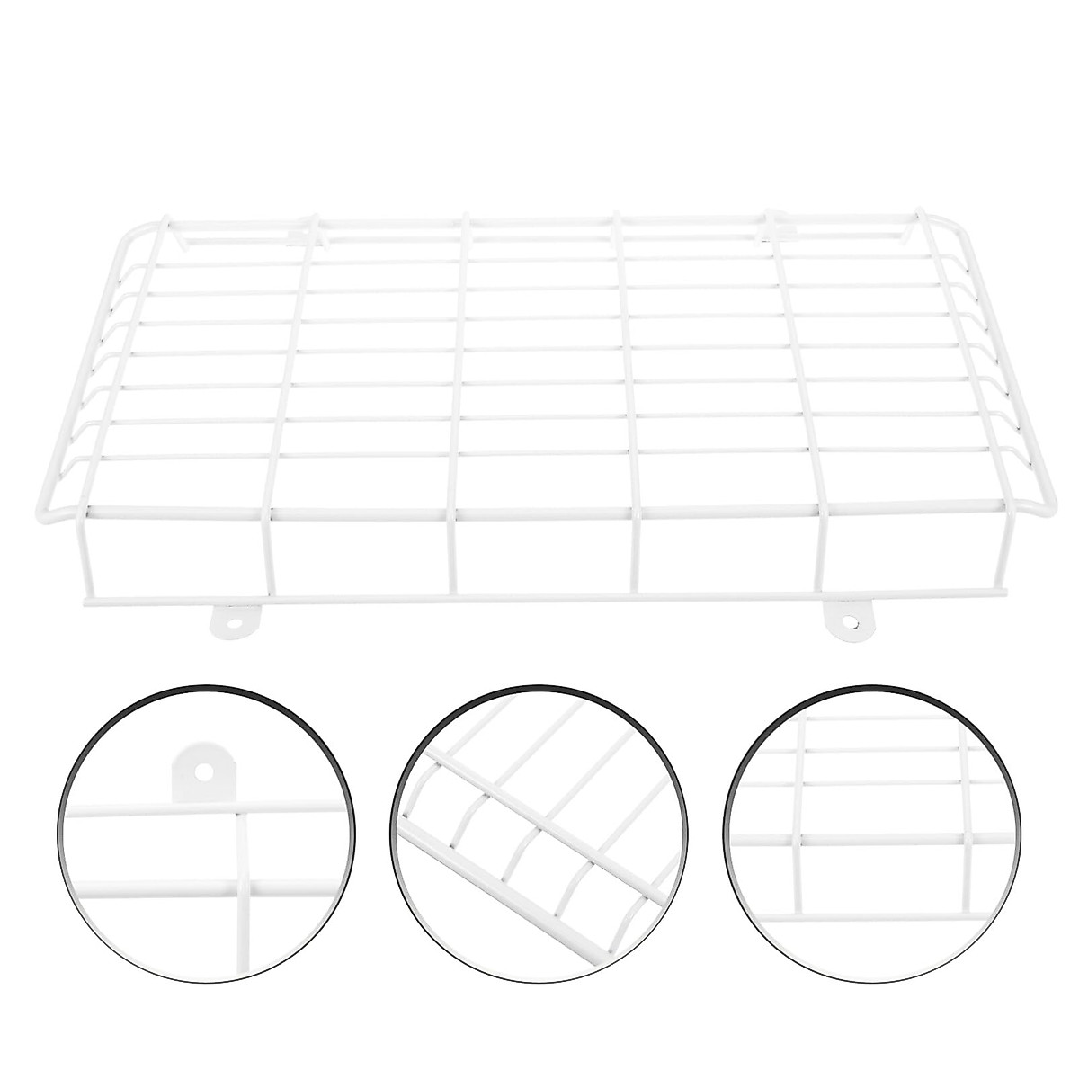 Gadpiparty Wire Guard for Exit Sign Emergency Light Metal Wire Guard Damage Stopper Exit Sign Damage Cage Wall Mounted Emergency Signal Protective Covers