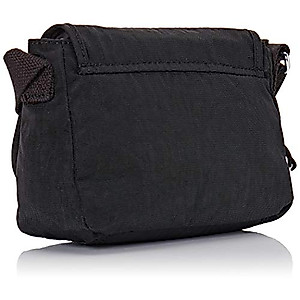 Kipling Women's Sabian Mini Crossbody, Lightweight Everyday Purse, Shoulder Bag, Black Noir