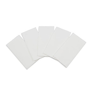 2dayShip Cloth-like Guest Towels 12 X 17 White Disposable Hand Napkins - 100 Pack