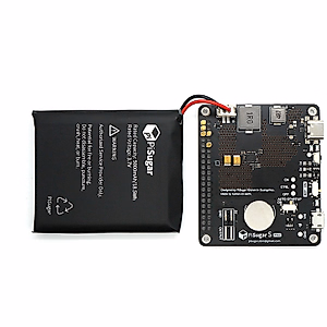 Pisugar S Pro Portable 5000 mAh UPS Lithium Battery Power Module Power Supply for Every Raspberry Pi 3B/3B+/4B Model Accessories handhold