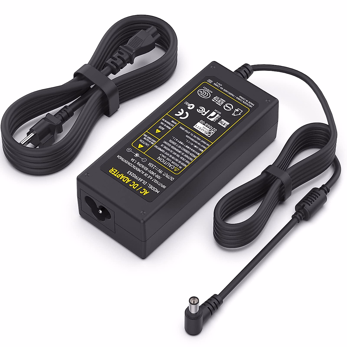 19V AC Adapter Charger for LG Electronics 19" 20" 22" 23" 24" 27" 32" LED LCD Monitor Widescreen HDTV 24M47H-P 24MP55HQ Samsung 32" A4819-FDY UN32J400 UN32J4000AF Power Supply Cord